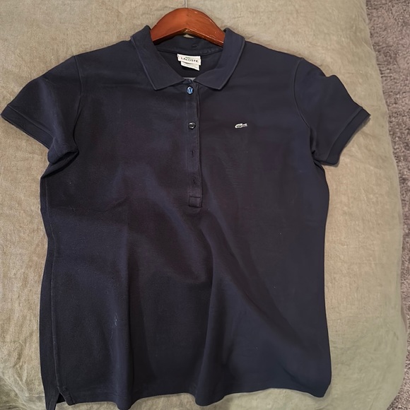 Lacoste | Tops | Perfect Condition Navy Blue Lacoste Size 44 | Poshmark
